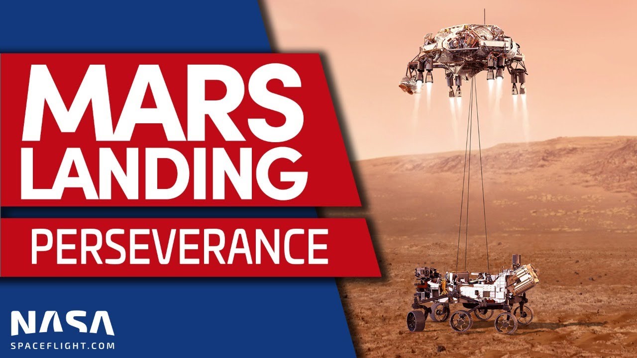 Nasas Perseverance Rover Successfully Lands On Mars Youtube