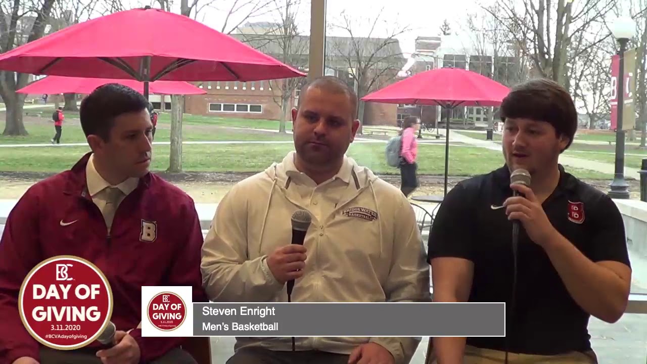 Day of Giving Interview- Steve Enright, Men's Basketball - YouTube