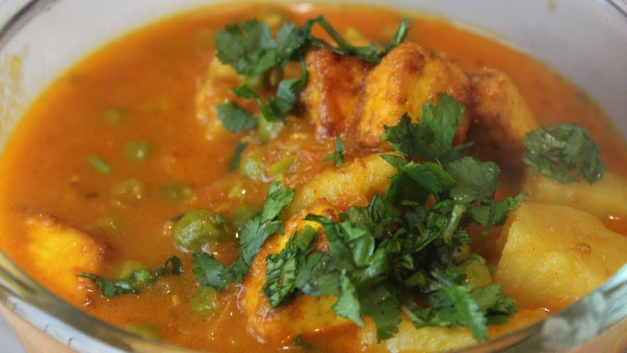 Aloo Paneer Recipe | Matar Paneer recipe | No onion and No garlic ...