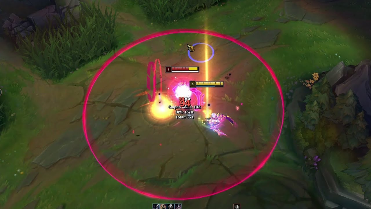 fastest fiora ult proc (lvl 6 & no itens) - YouTube