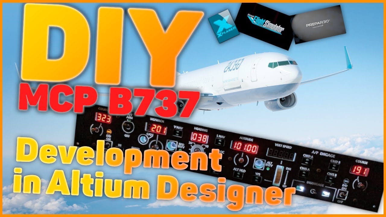Development the MCP for the Boeing 737 in Altium designer - YouTube