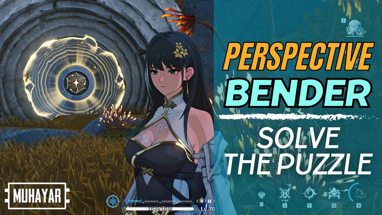 [Wuthering Waves] Perspective Bender Solve the Puzzle - YouTube
