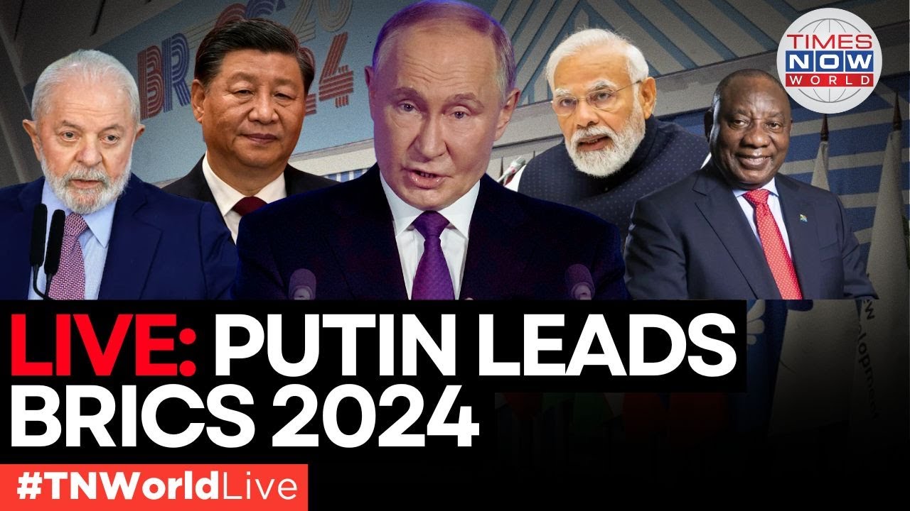 LIVE | BRICS Summit 2024: Putin Welcomes Global Leaders at Kazan Gala ...