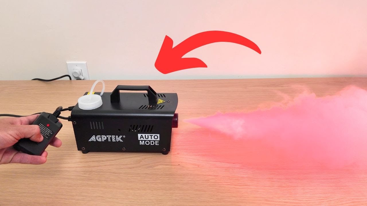 AGPTEK Smoke Machine with LED Lights Review - Perfect for Parties ...