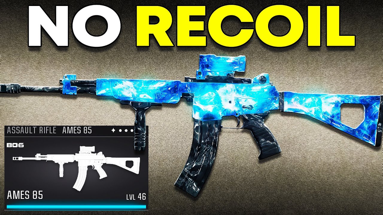 new *NO RECOIL* AMES 85 is TAKING OVER in WARZONE! 🚨 (Best AMES 85 ...
