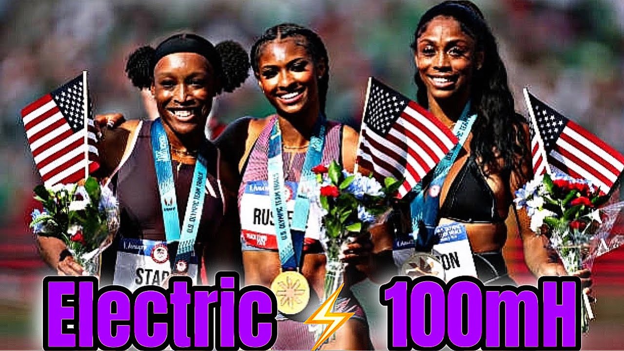Masai Russell Leads STACKED Women’s 100m Hurdles Squad to Tokyo ...