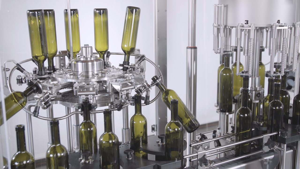 Automatic Bottling Line for Wine I SRAML Wine Filling Monoblock I9P10SR ...