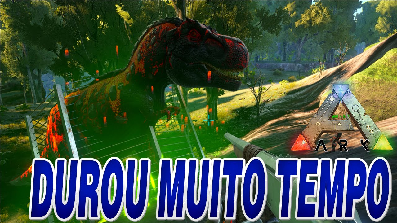 ARK: Survival Evolved MODS - O T-REX QUE DUROU MAIS TEMPO! Ft. Pedrão ...