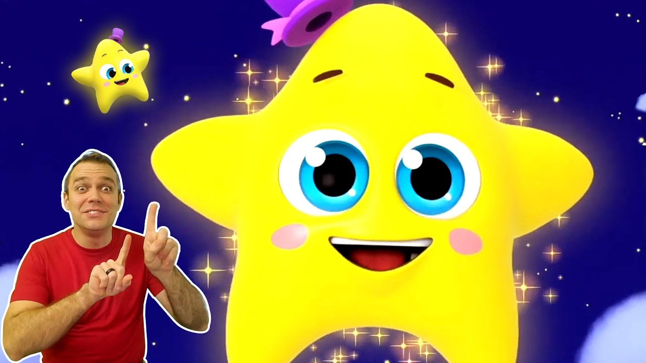 Twinkle Twinkle Sign Language and Preschool Songs for Kids - YouTube