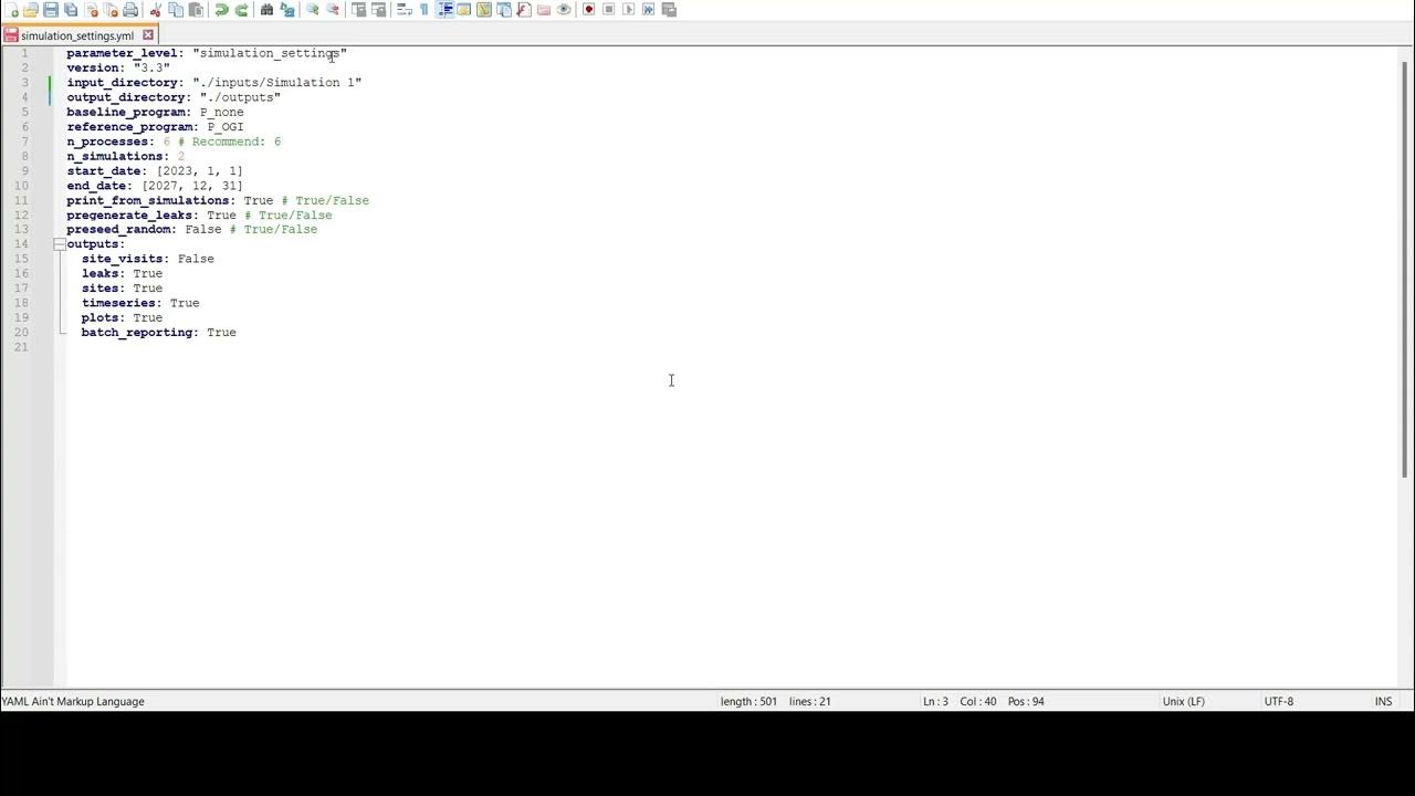 Simulation Example - Simulation Settings Parameterization - YouTube