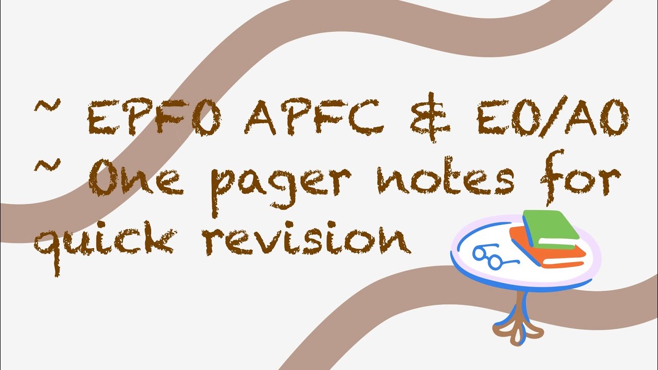 UPSC EPFO | Accounting | one pager notes with explanation | Complete ...