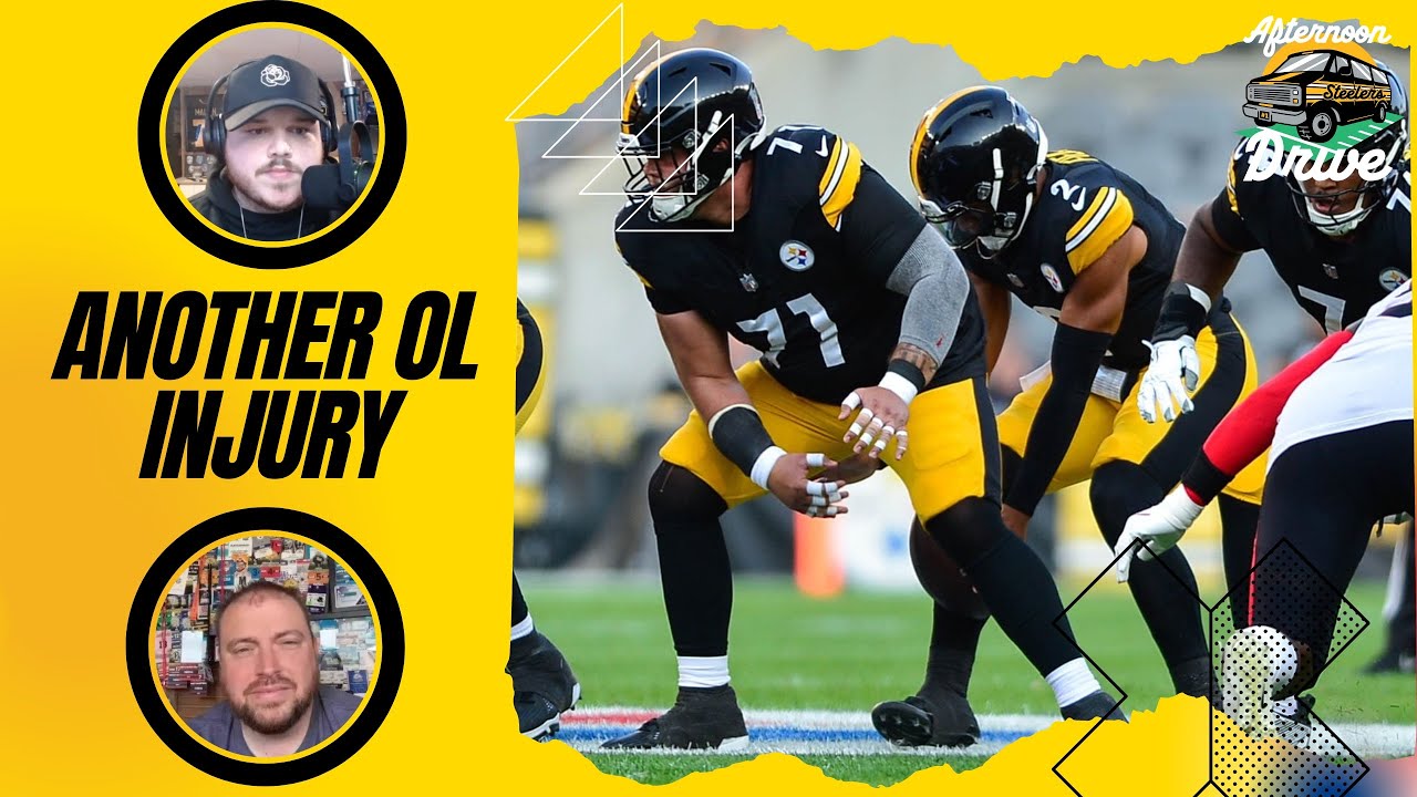 ANOTHER OL Injury, Fields the Next Slash? | Steelers Afternoon Drive ...