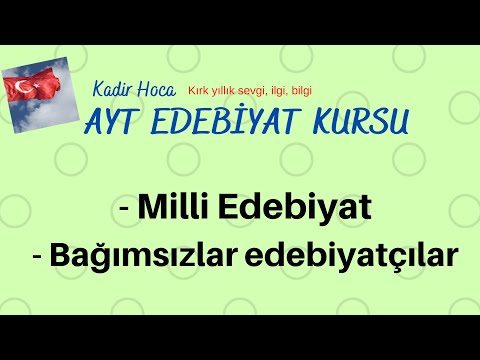 Kadir Hoca / 016 Milli Edebiyat