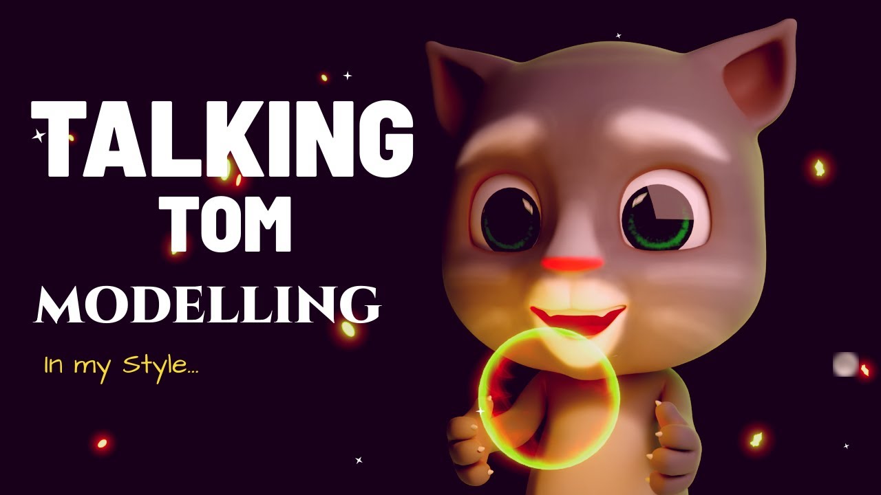 Modelling Talking Tom in Blender | TIIMELAPSE - YouTube