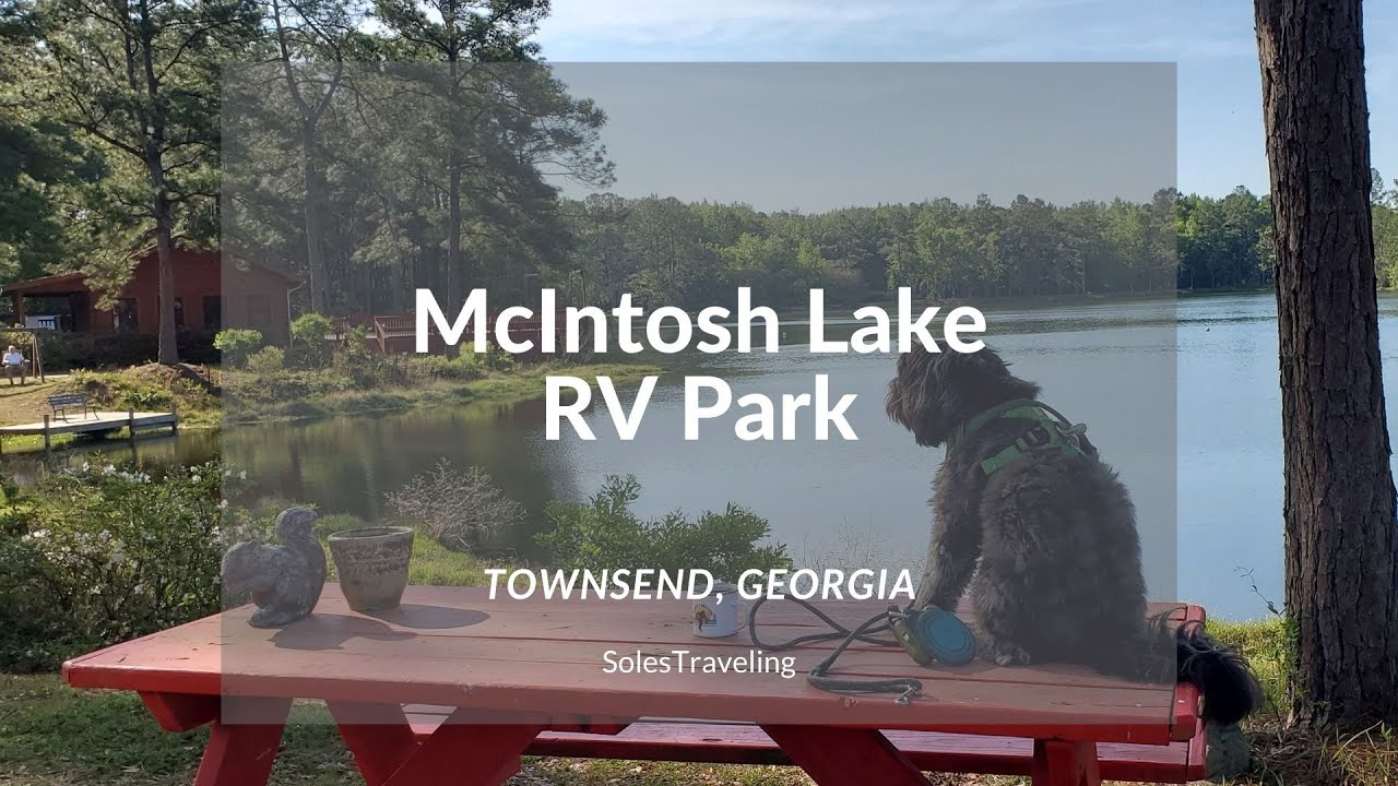 McIntosh Lake RV Park | RV Park Tour | Townsend, Georgia - YouTube