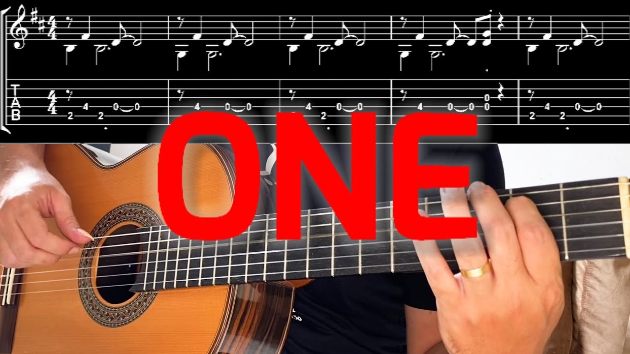 One (Metallica) on Classical Guitar | acoustic guitar cover Fingerstyle ...