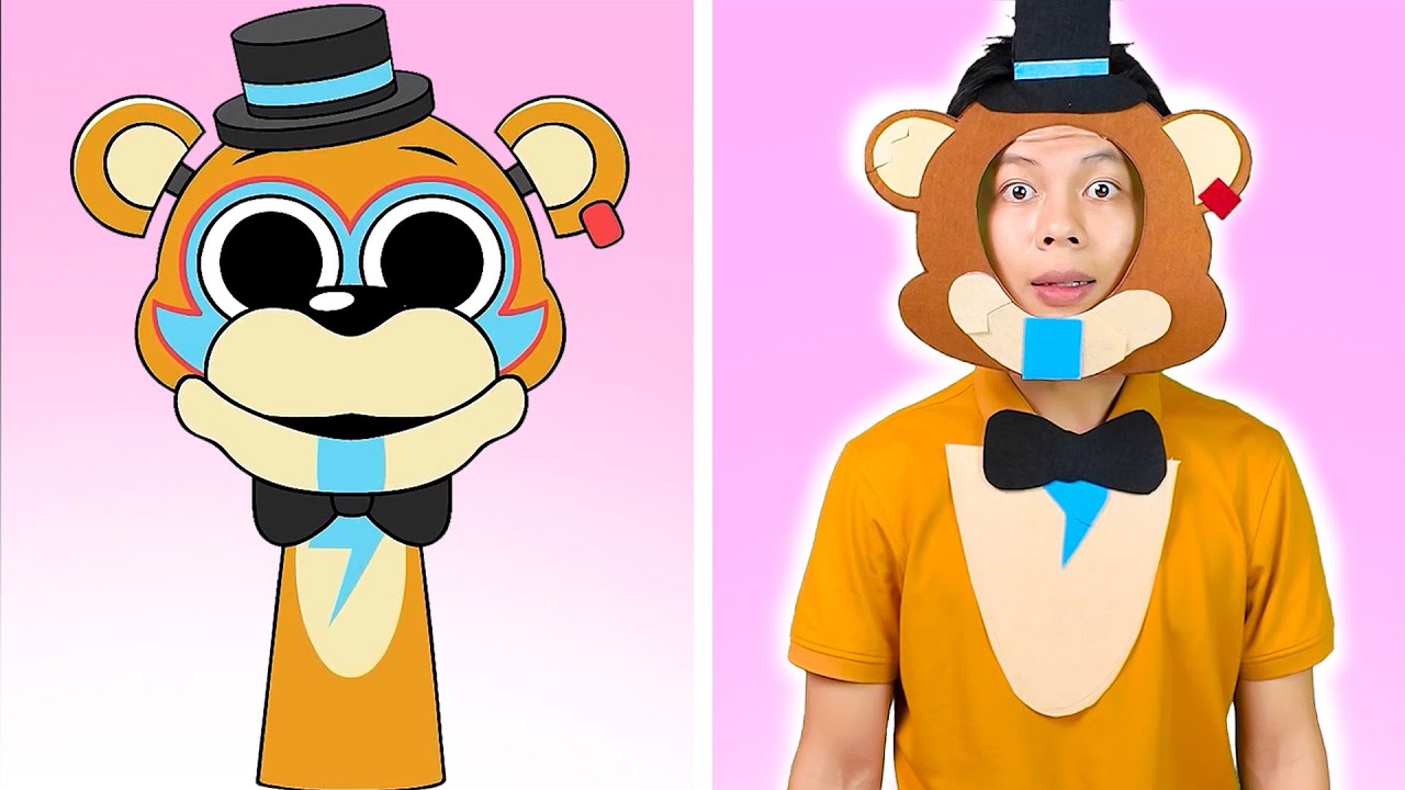 ️ Sprunki 4 Phase 4 FREDDY Incredibox in Real life. ️ #sprunki # ...