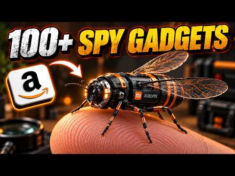 100+ SPY Gadgets That Look ILLEGAL But Private Investigators Buy Them on Amazon