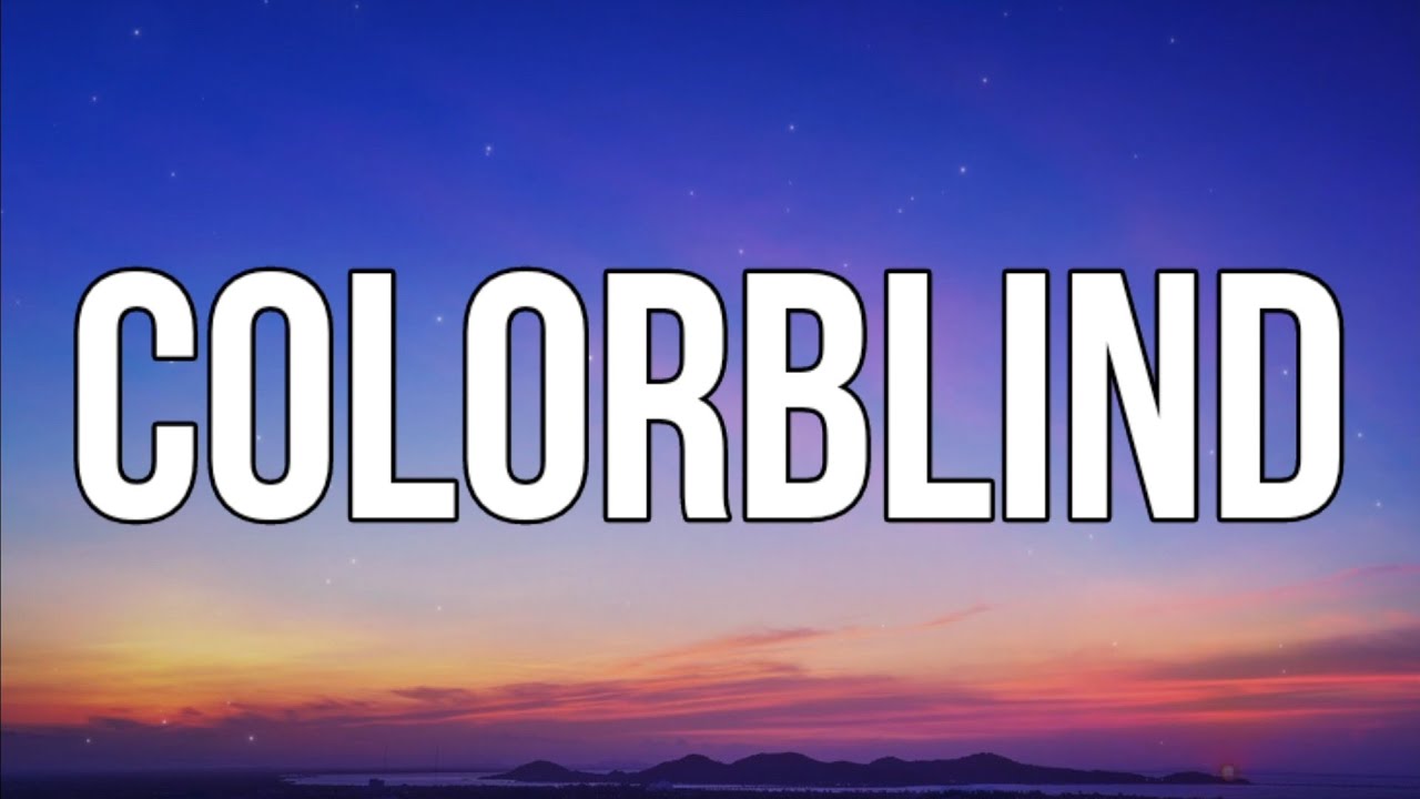Craig Stickland - Colorblind (Lyrics) - YouTube