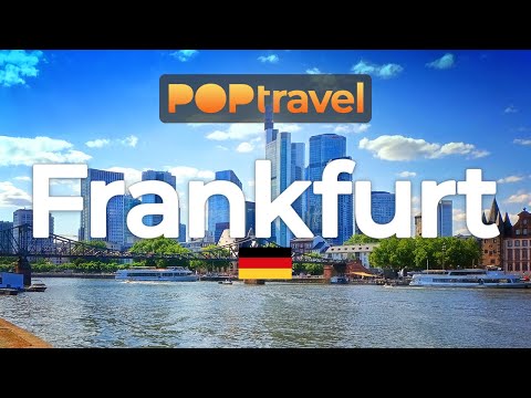 FRANKFURT (am Main), Germany - 4K HDR walking tour (with captions)