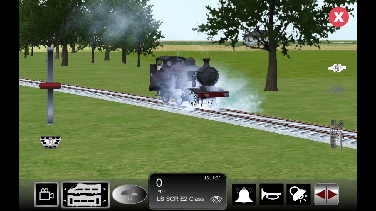 LBSC E2 Whistle in Train Sim - YouTube