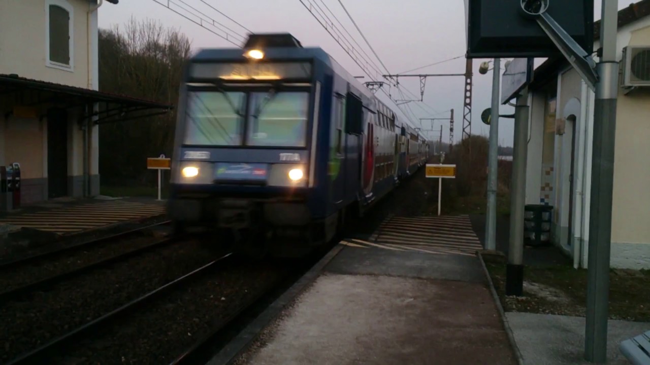 Ligne R du Transilien +TER Bourgogne - YouTube