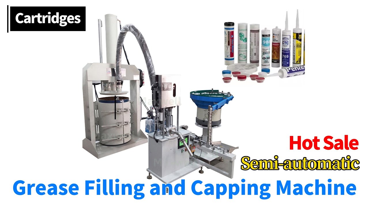 Efficient Semi-Automatic Grease Filling and Capping Machine ...