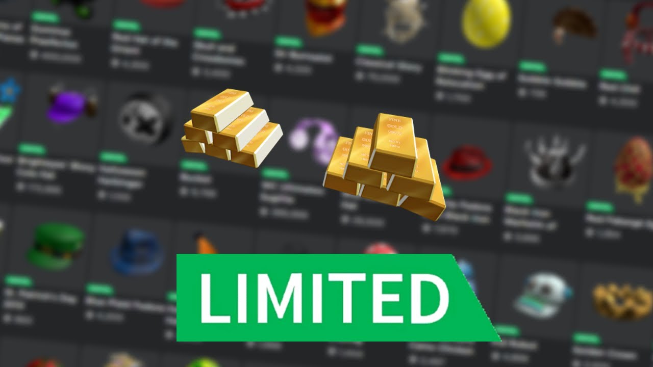 NEW LIMITED IN ROBLOX! - YouTube