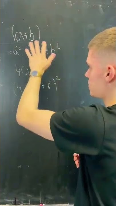 Wofür man die binomische Formel im Alltag braucht - YouTube