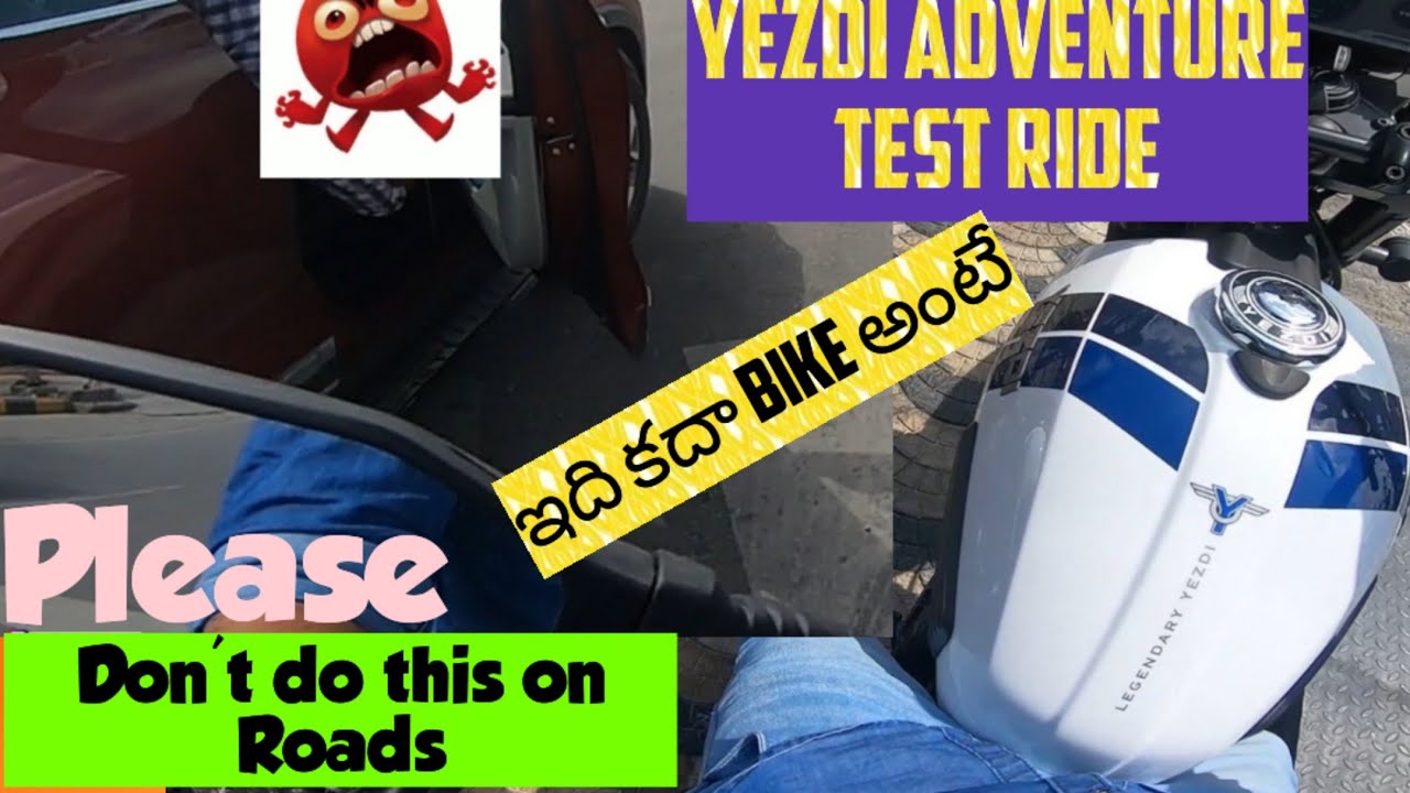 Yezdi Adventure Whiteout Test Drive| New Bike Hunt Begins| New ...