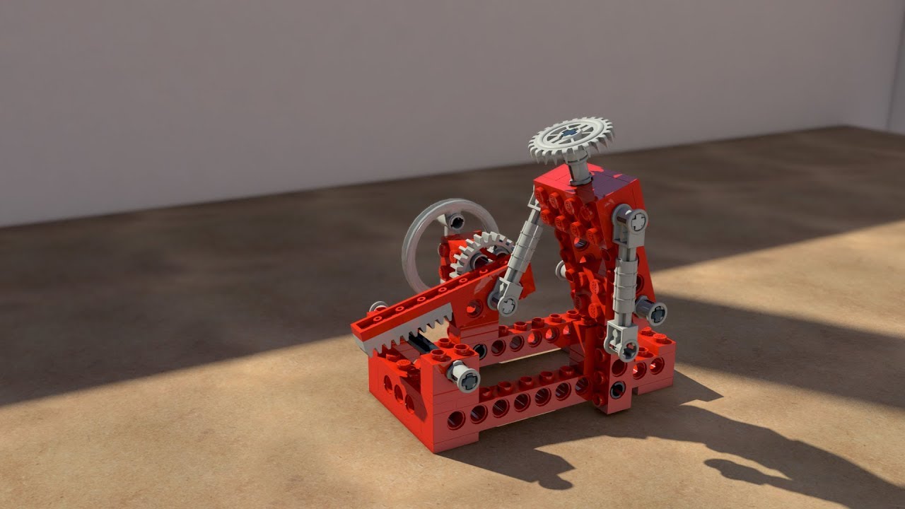 Lego Technic 8032 Universal Set Model A - Assembly Animation and ...