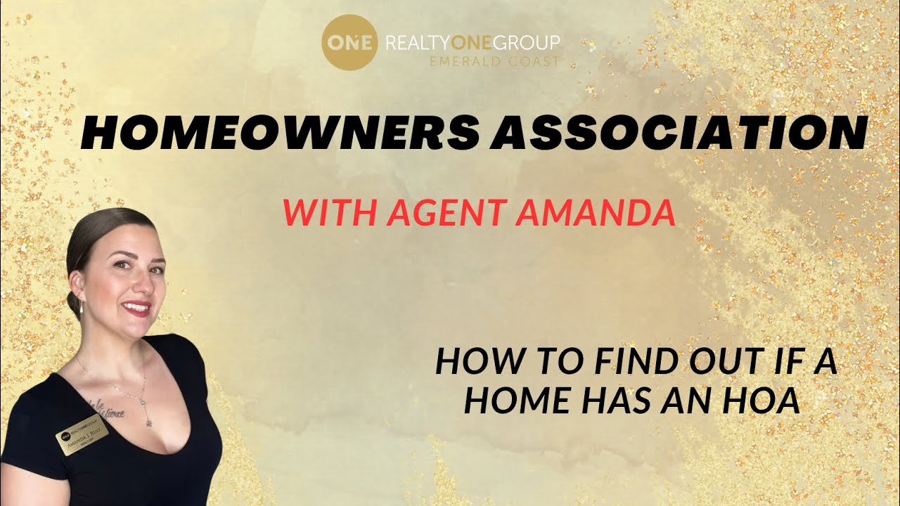 HOA | How to find out if a home has one - YouTube