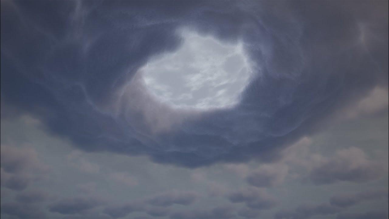 Storm Volumetric Clouds And Sky Storm Center Basic Customization Ue5 Youtube
