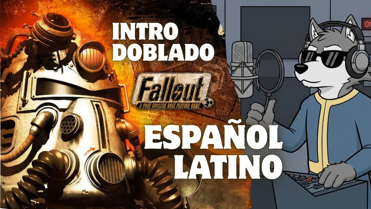 💥 INTRO FALLOUT 1 (1997) | DOBLAJE EN ESPAÑOL LATINO (VERSIÓN ...