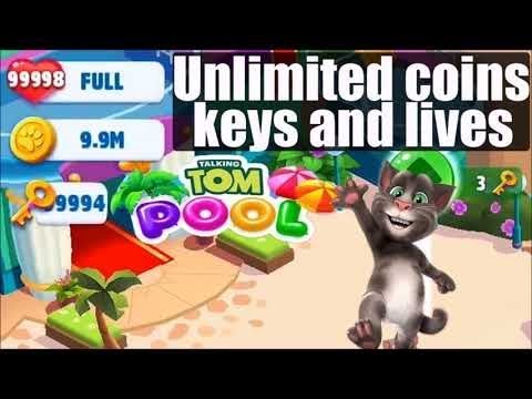 Talking Tom Pool Mod APK 1.3.1.1389 (Unlimited Coins & Keys & Lives ...