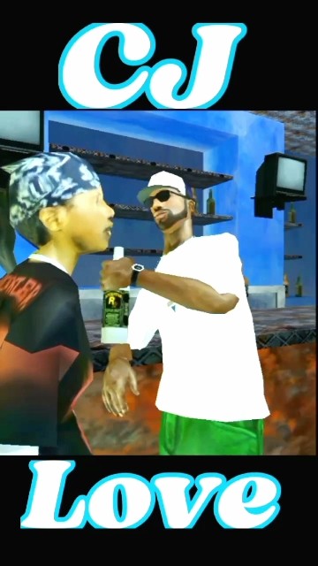 CJ Meets his Girlfriend after a Long time #gaming #gta #gtasanandreas # ...