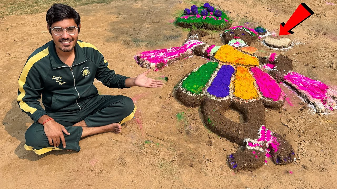 Popat Ho Gaya | Govardhan Pooja & Celebration at Home - YouTube