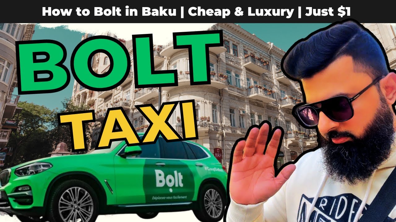 $1 Dollar Bolt taxi in Azerbaijan, Best & Easy transport in Baku - YouTube