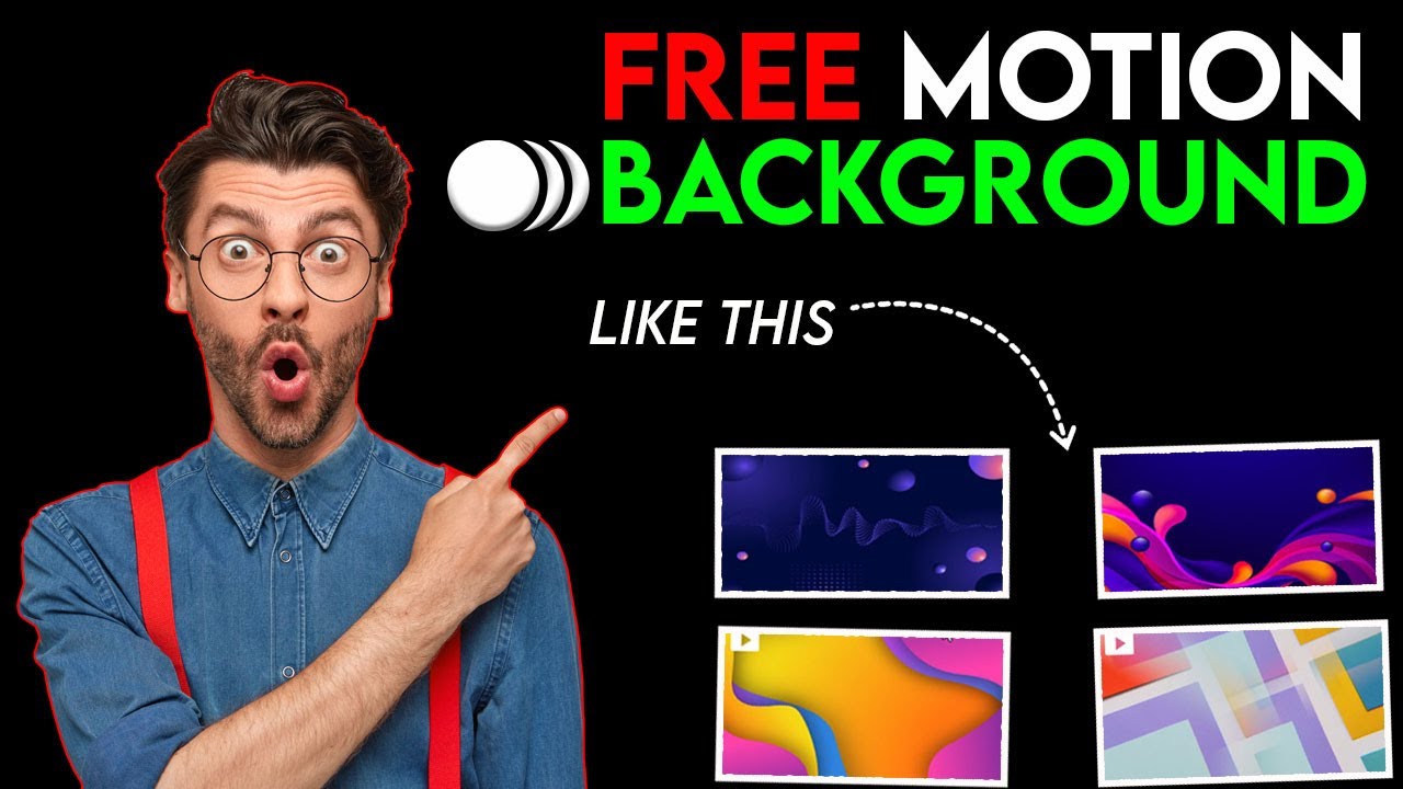 How to Download Free Motion Backgrounds for Your Videos | like @Algrow ...