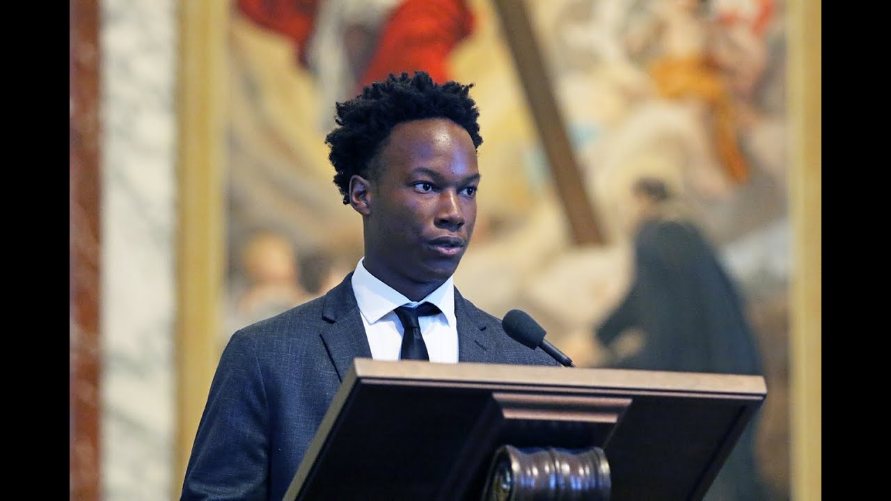 Jesuit High School of Tampa - Convocation - Hezekiah Davis '27 - - YouTube