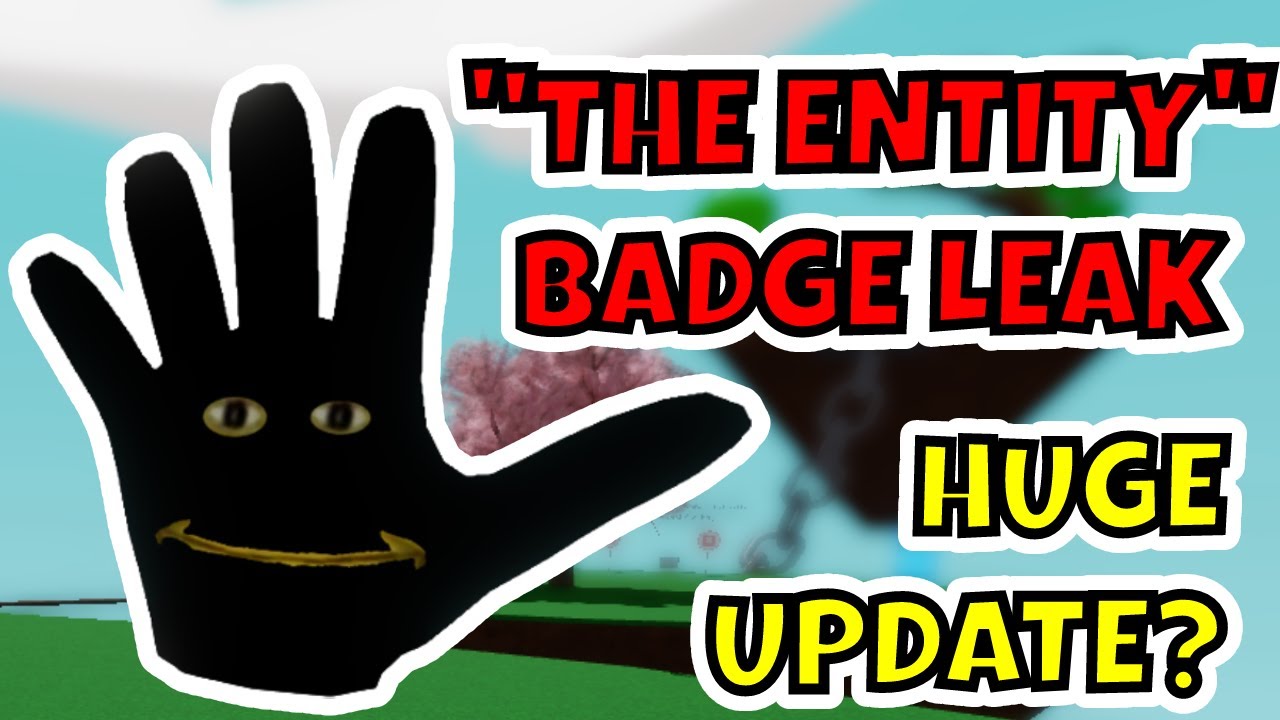 NEW "The Entity" Badge Leak! Difficult Glove? | Roblox Slap Battles ...
