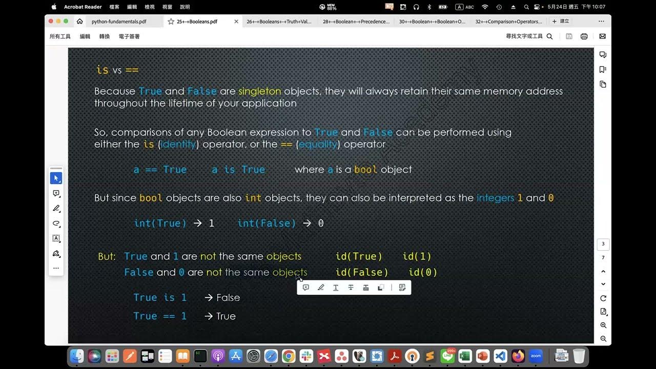 第三屆【Python Deep Dive 1】Week 8 - Numeric Types（4/4） - YouTube