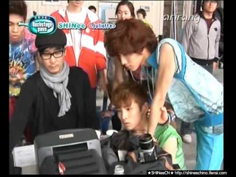 [ENG & CHI SUBS] 090707 SHINee BTS MV Making (Ar*r*ng Showbiz Extra)
