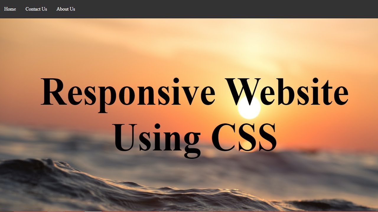 Create Responsive Website Using Html5 And Css3 Last Lesson YouTube create-responsive-website-using-html5-and-css3-last-lesson-youtube