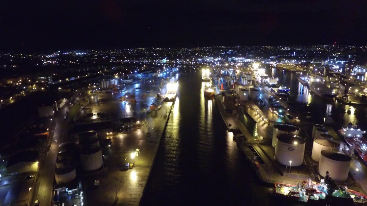 Aberdeen at Night - YouTube