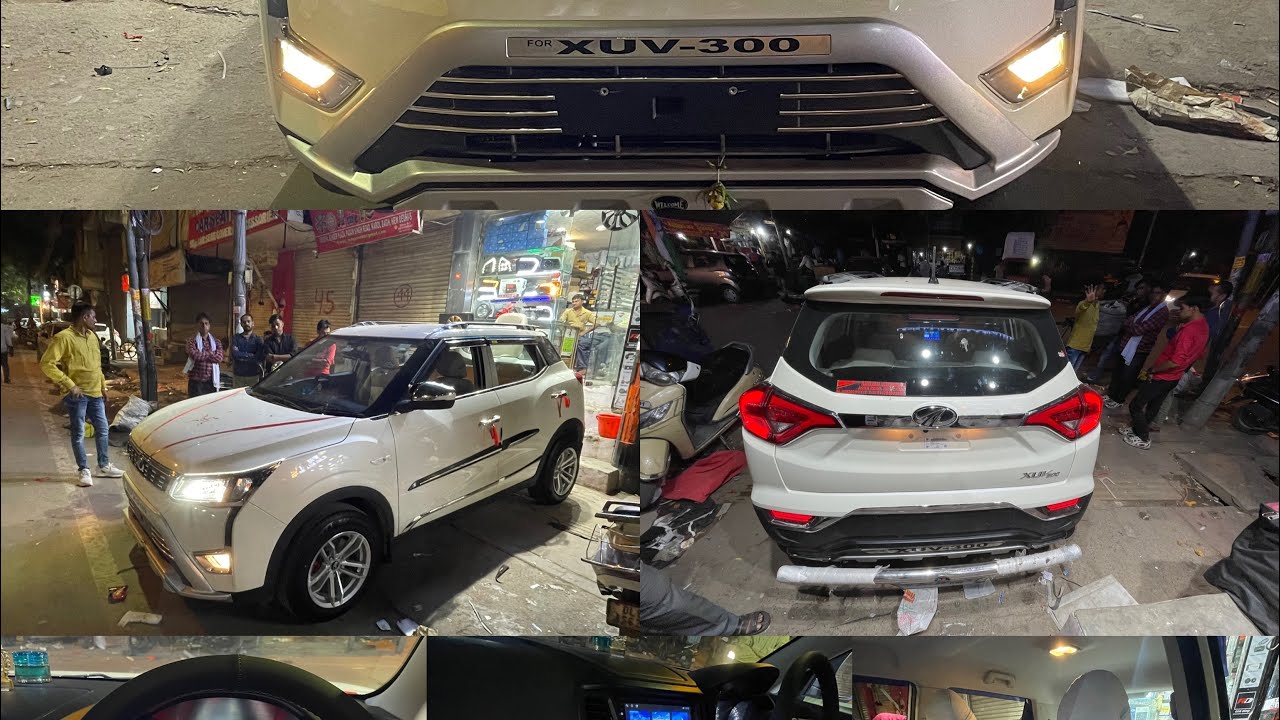 xuv300 modified🔥Mahindra xuv300 facelift modified🔥xuv300 2022 DRL🔥 ...