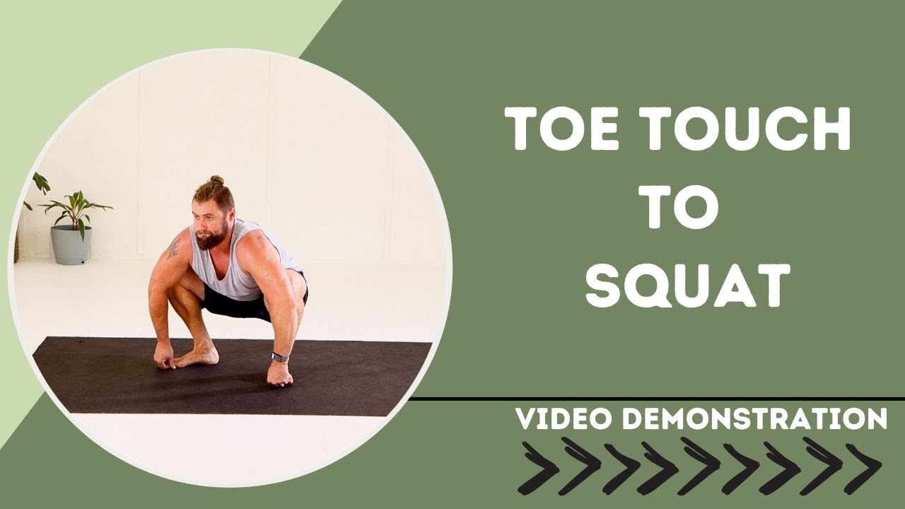 Toe Touch to Squat - Video Demonstration - YouTube
