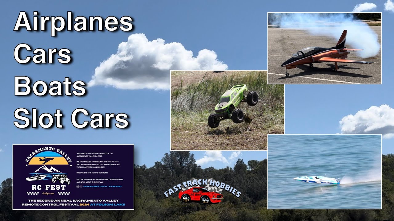 Fast Track Hobbies RC Fest at Folsom Lake St Park - Slot Cars, RC Cars ...