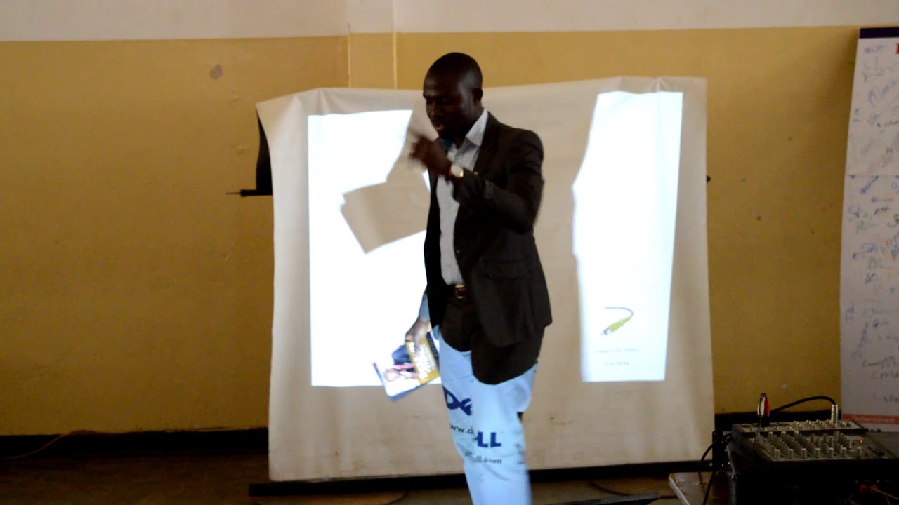 Olly Moonga speaks at Kabulonga Girls secondary school - YouTube