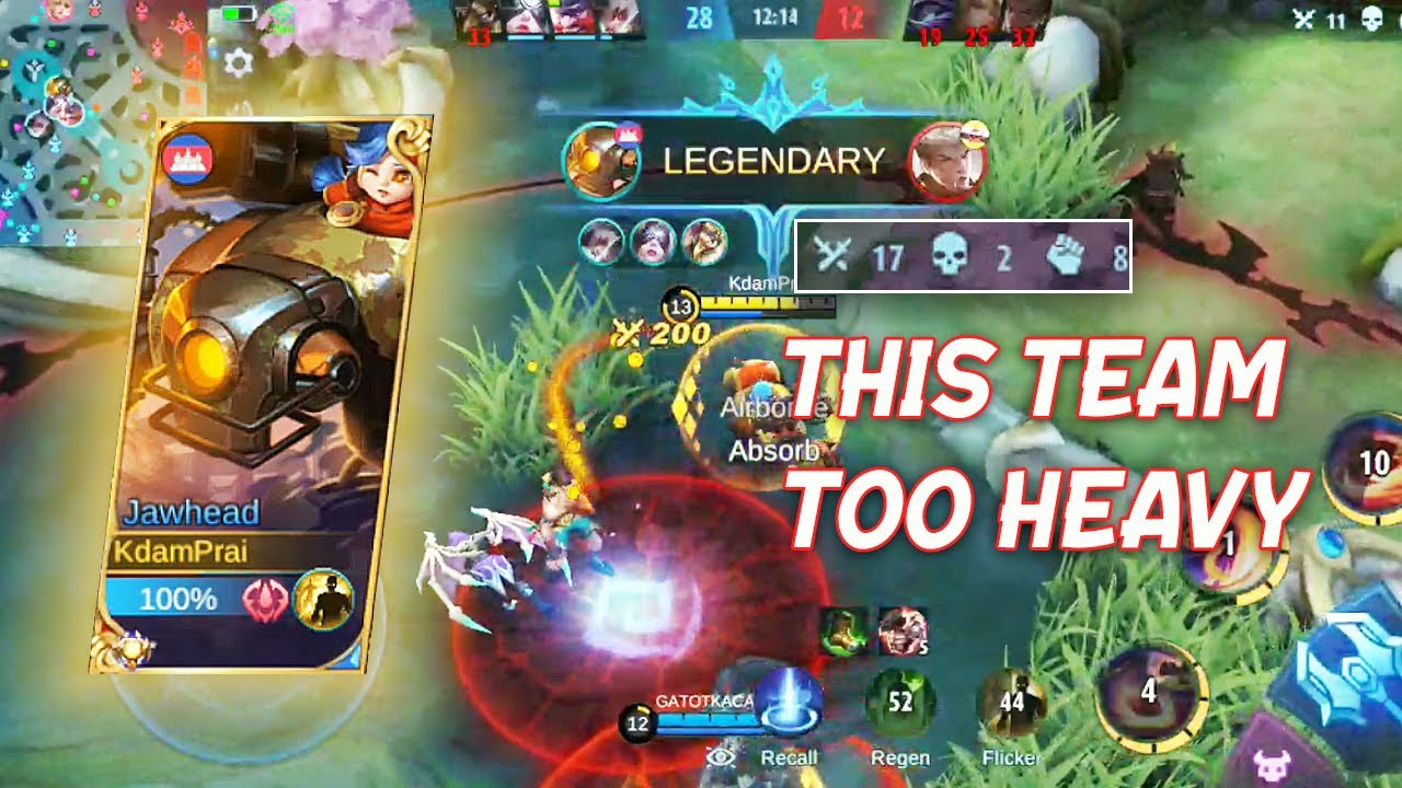 Jawhead Ranked Game 2021 - Hybrid Damage Tank Build - YouTube